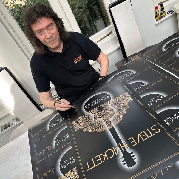 STEVE HACKETT ROYAL ALBERT HALL 2024 LITHOGRAPH | MERCHANDISE | Steve ...